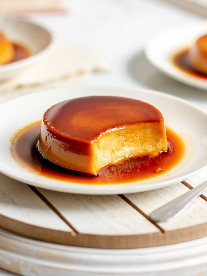 Easy Vegan Flan (100% egg-free!) | Happy Vegannie