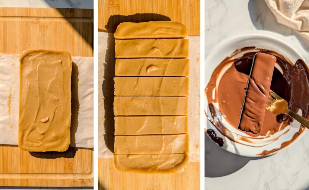Homemade Vegan Twix Bars (Healthy & No-bake) | Happy Vegannie