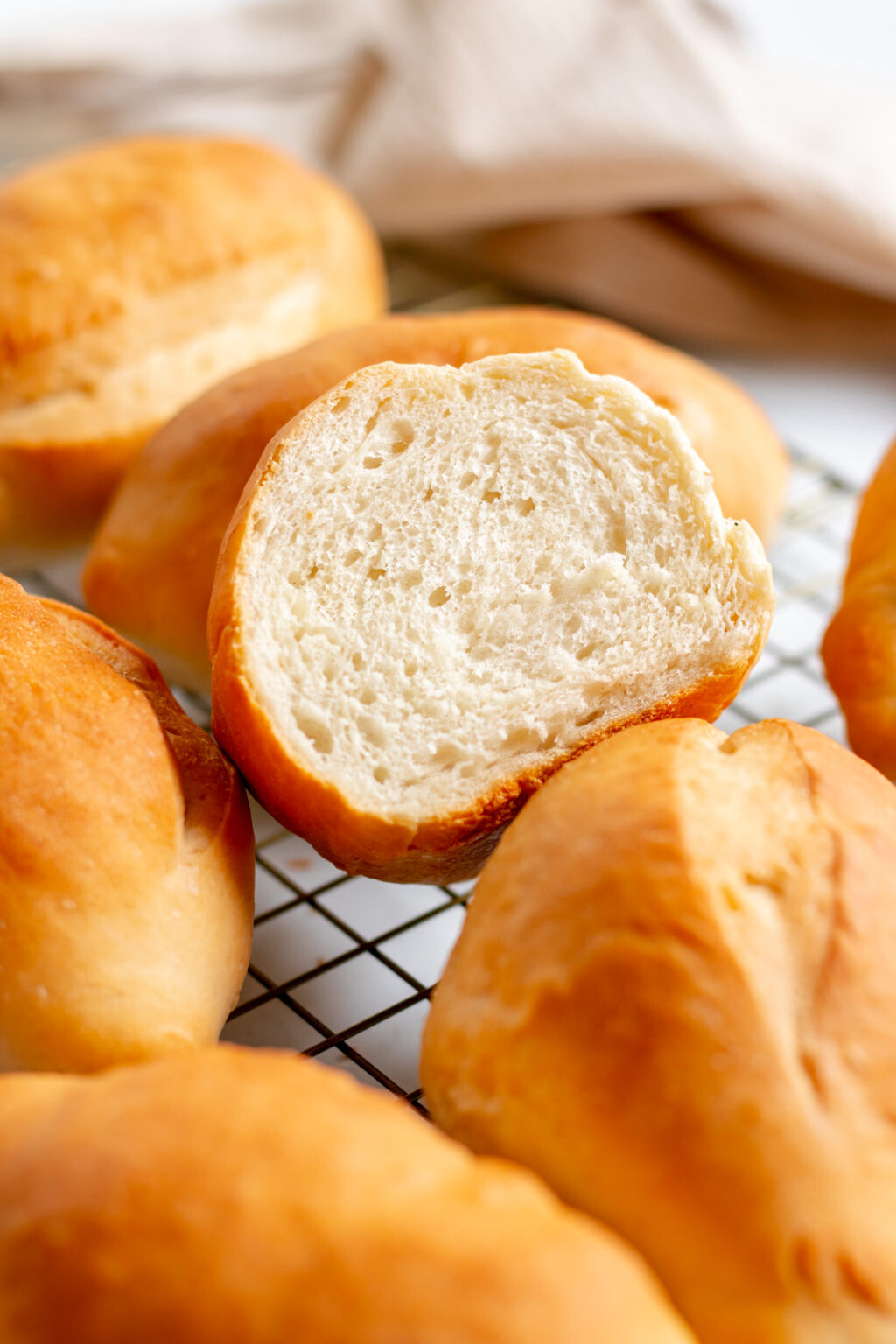 Homemade Mexican Bolillos (Crusty Vegan Bread Rolls) | Happy Vegannie