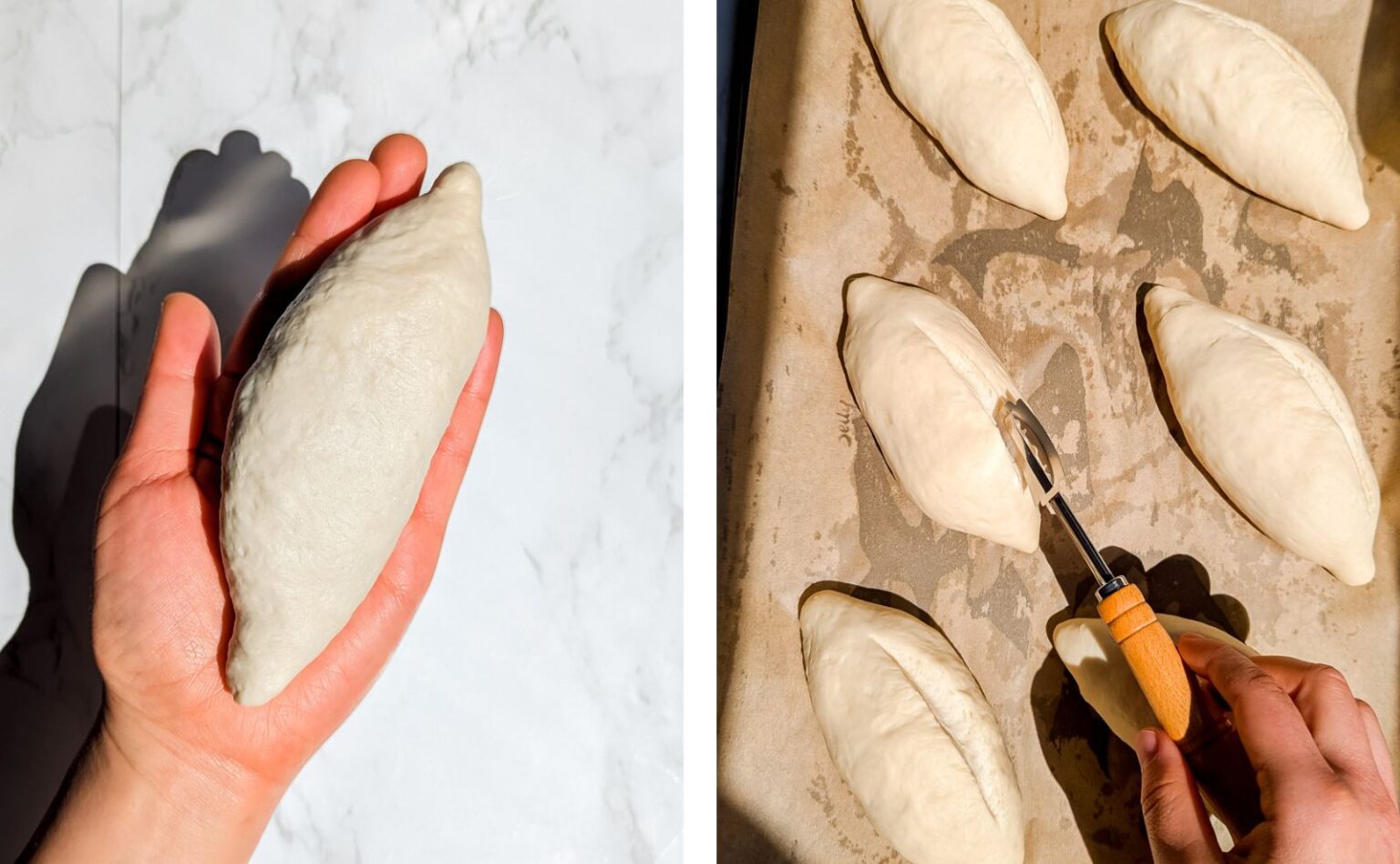 Homemade Mexican Bolillos (Crusty Vegan Bread Rolls) | Happy Vegannie
